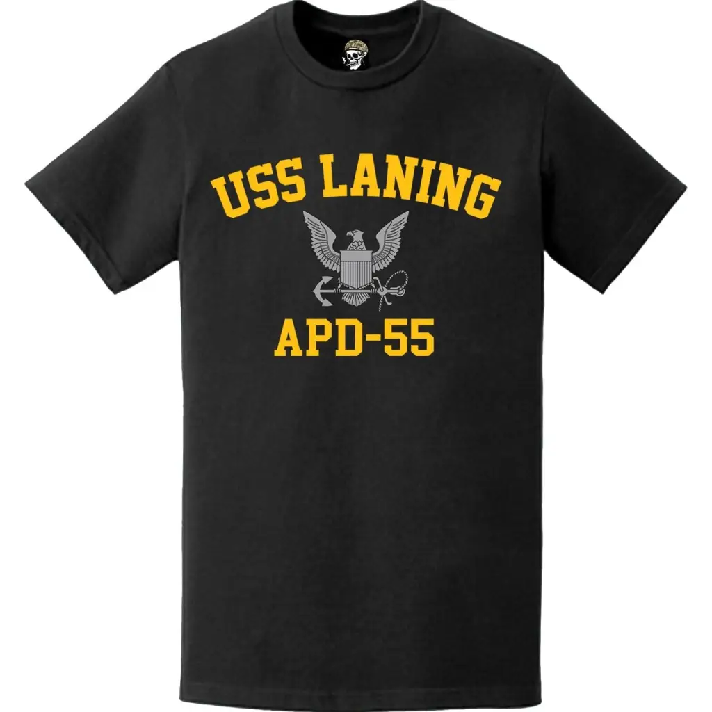 USS Laning (APD-55) T-Shirt - U.S. Navy Legacy Clothing