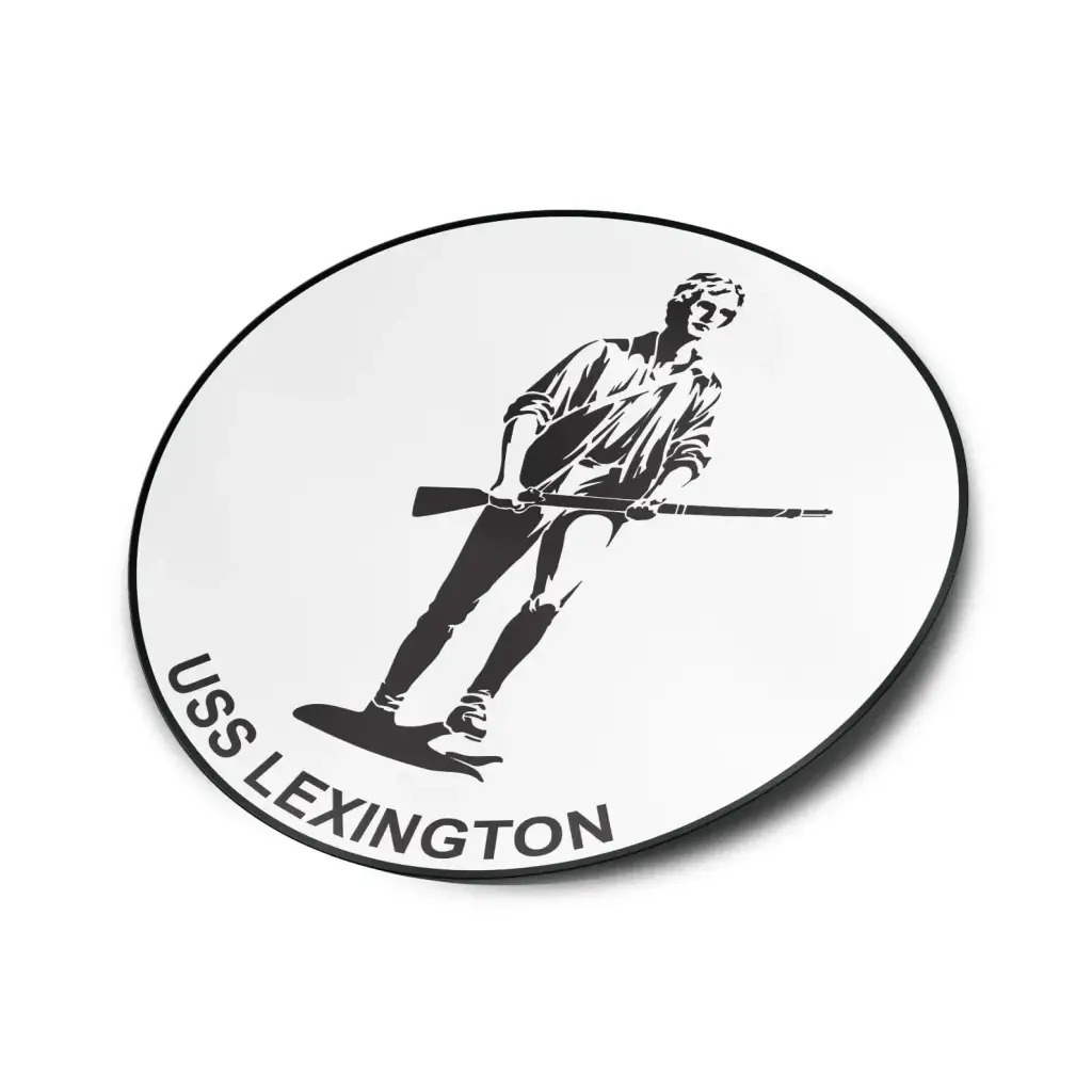 USS Lexington (CV-2) Die-Cut Vinyl Sticker Decal