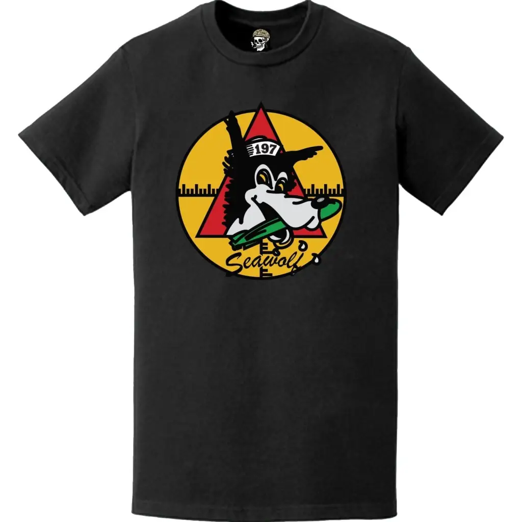 USS Seawolf (SS-197) Sargo-class Submarine Logo T-Shirt