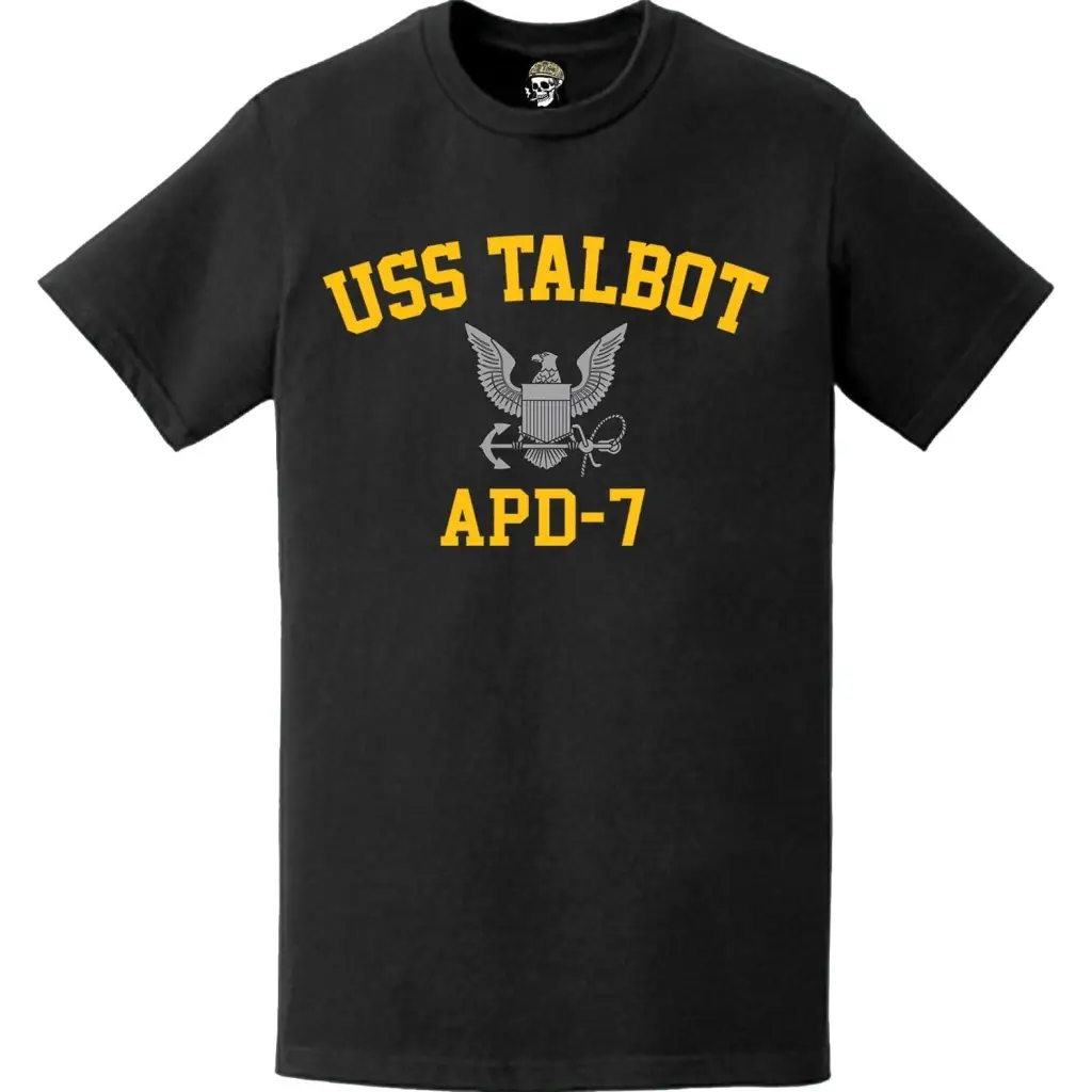 USS Talbot (APD-7) T-Shirt - U.S. Navy Legacy Clothing