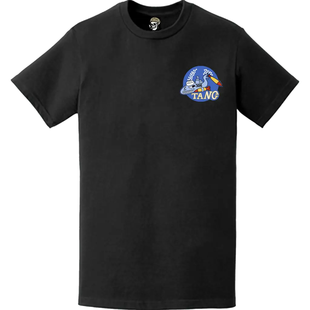 USS Tang (SS-306) Submarine Left Chest Logo Emblem T-Shirt