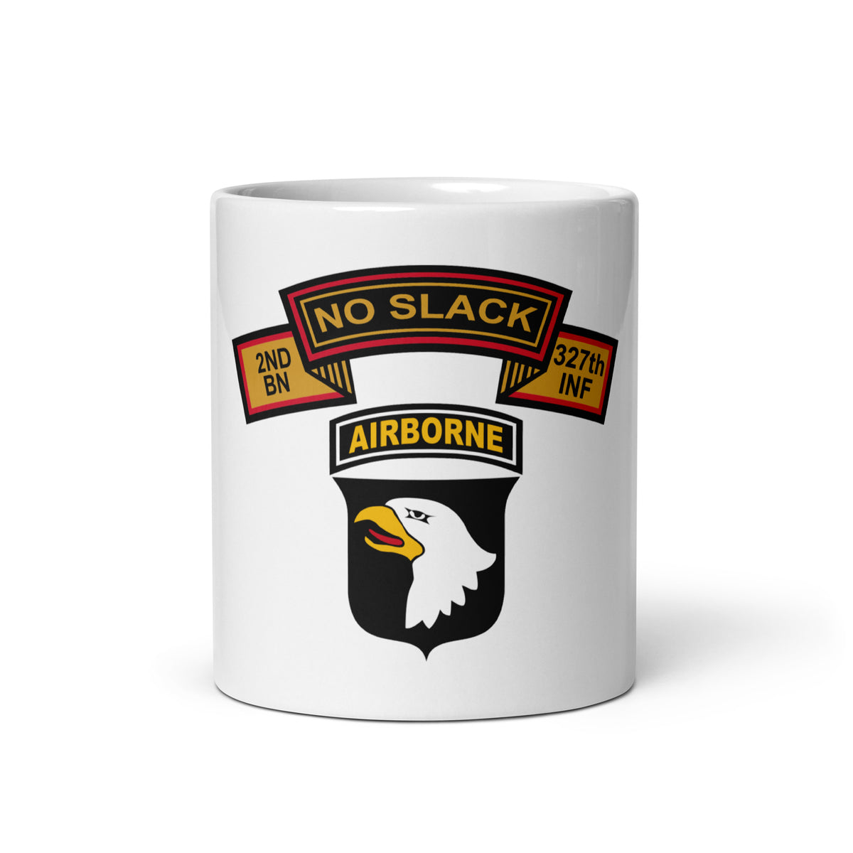 2-327 Infantry 'No Slack' 101st Airborne SSI Coffee Mug