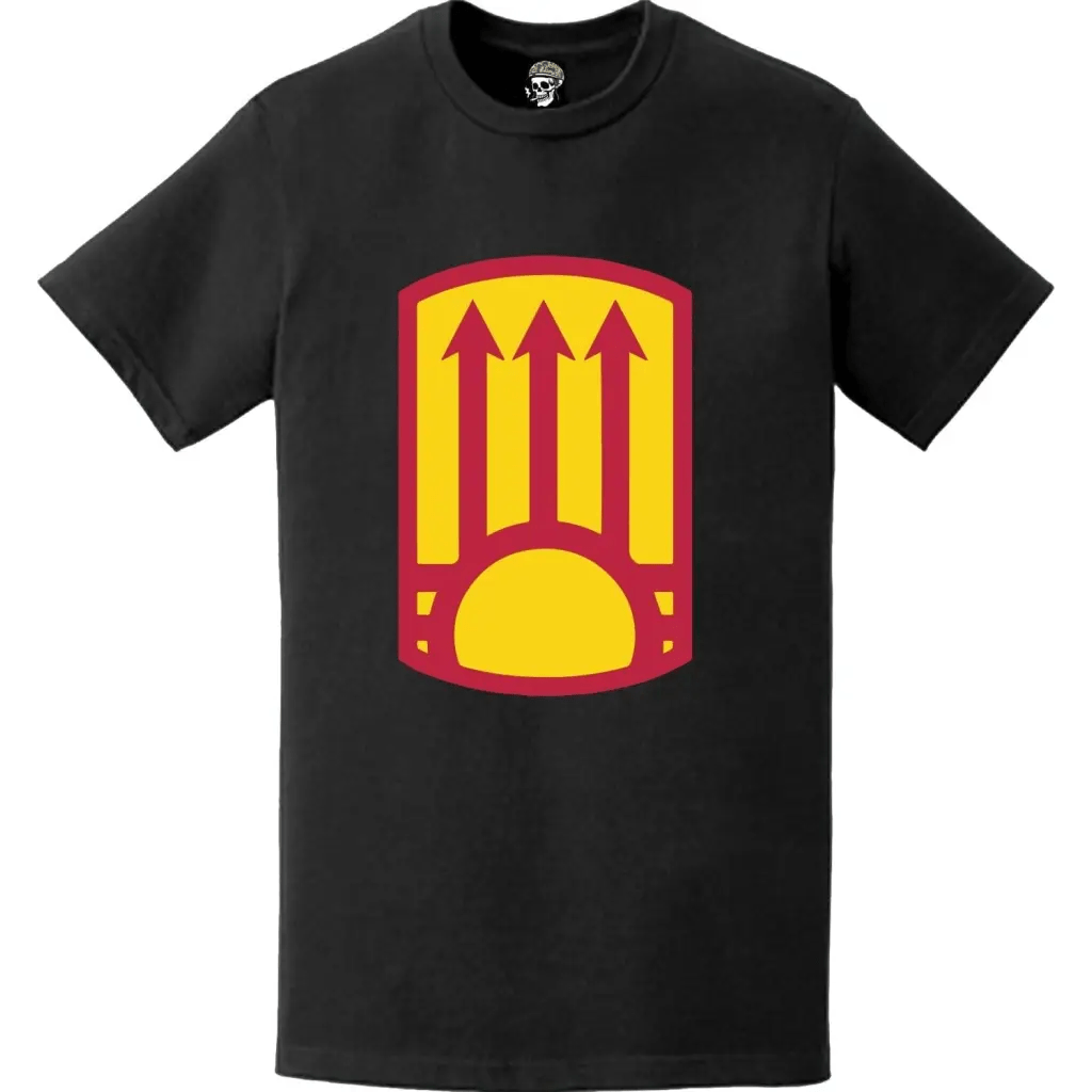 111th Air Defense Artillery Brigade Emblem Logo T-Shirt