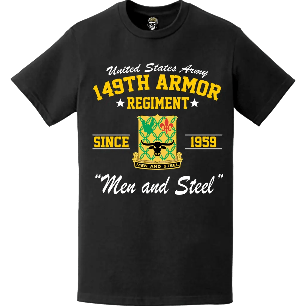 149th Armor Regiment Since 1959 U.S. Army Unit Legacy T-Shirt