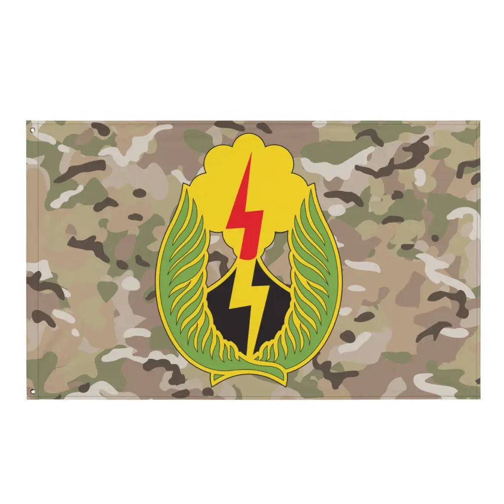 25th Infantry Division DUI OCP Camo Indoor Wall Flag