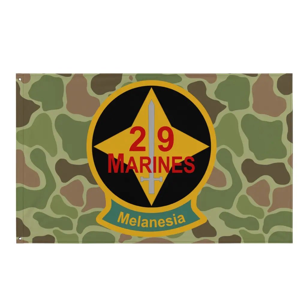 29th Marine Regiment Frogskin Camo Flag