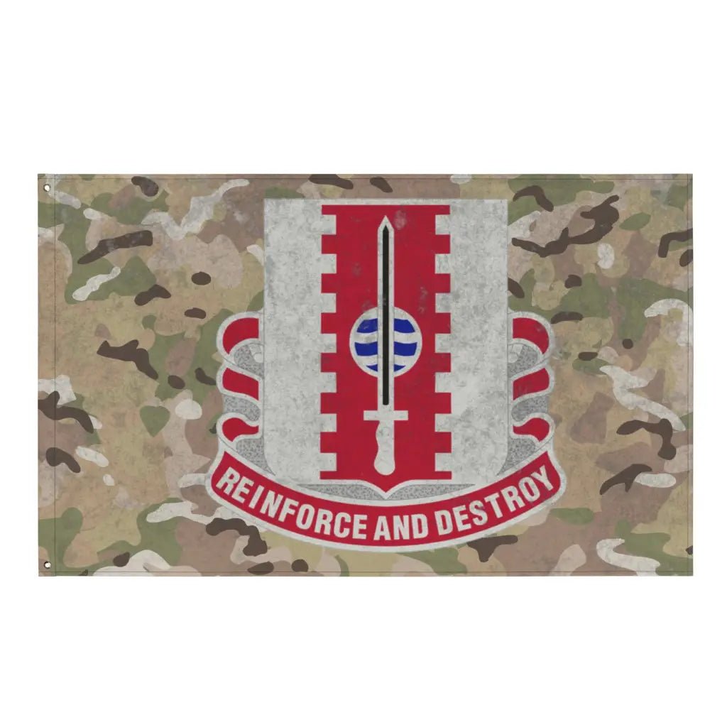 386th Engineer Battalion Indoor Wall Flag