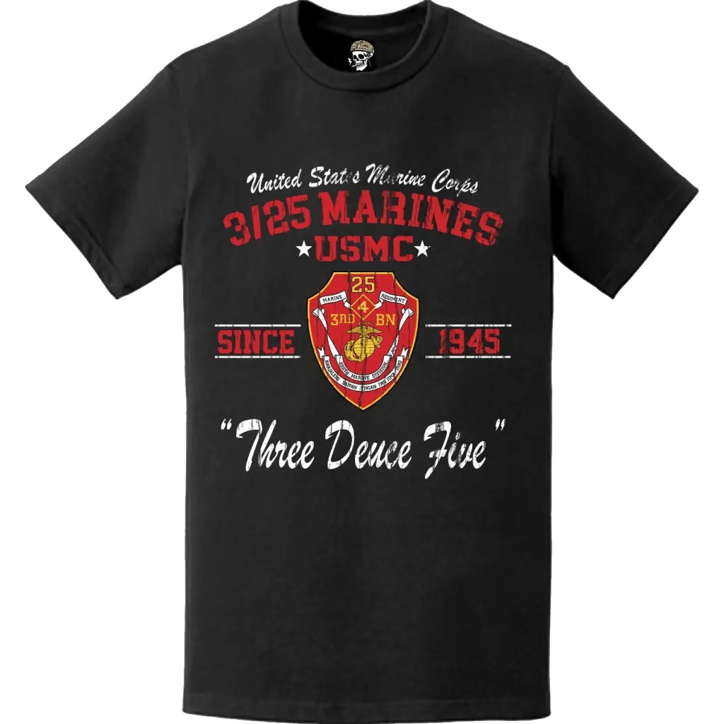 3rd Battalion 25th Marines 'Three Deuce Five' Since 1945 USMC Unit Leg