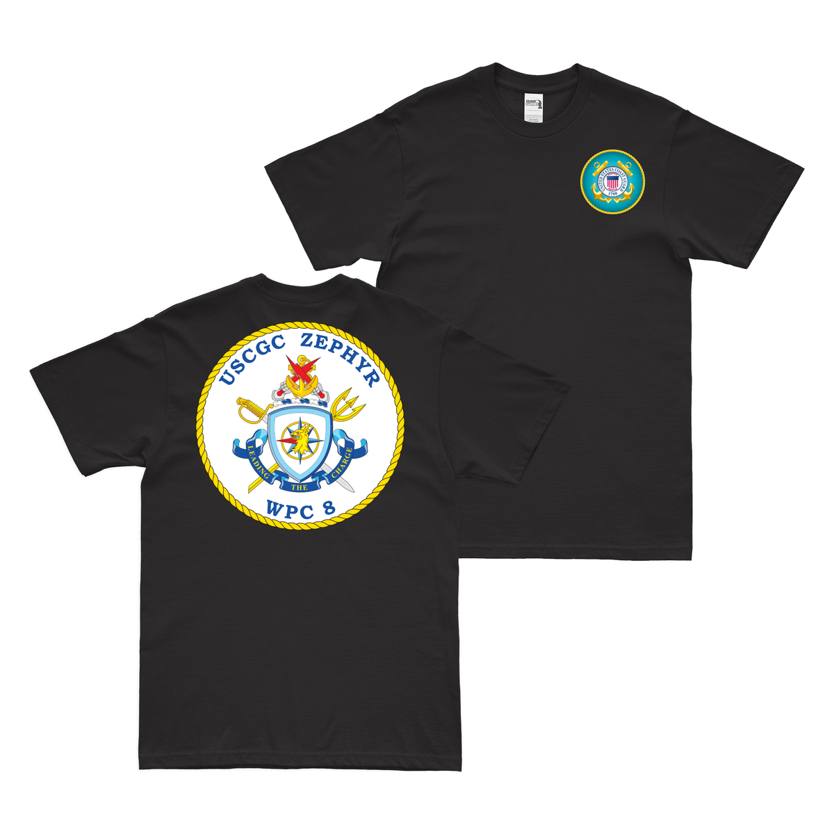 Double-Sided USCGC Zephyr (WPC-8) T-Shirt